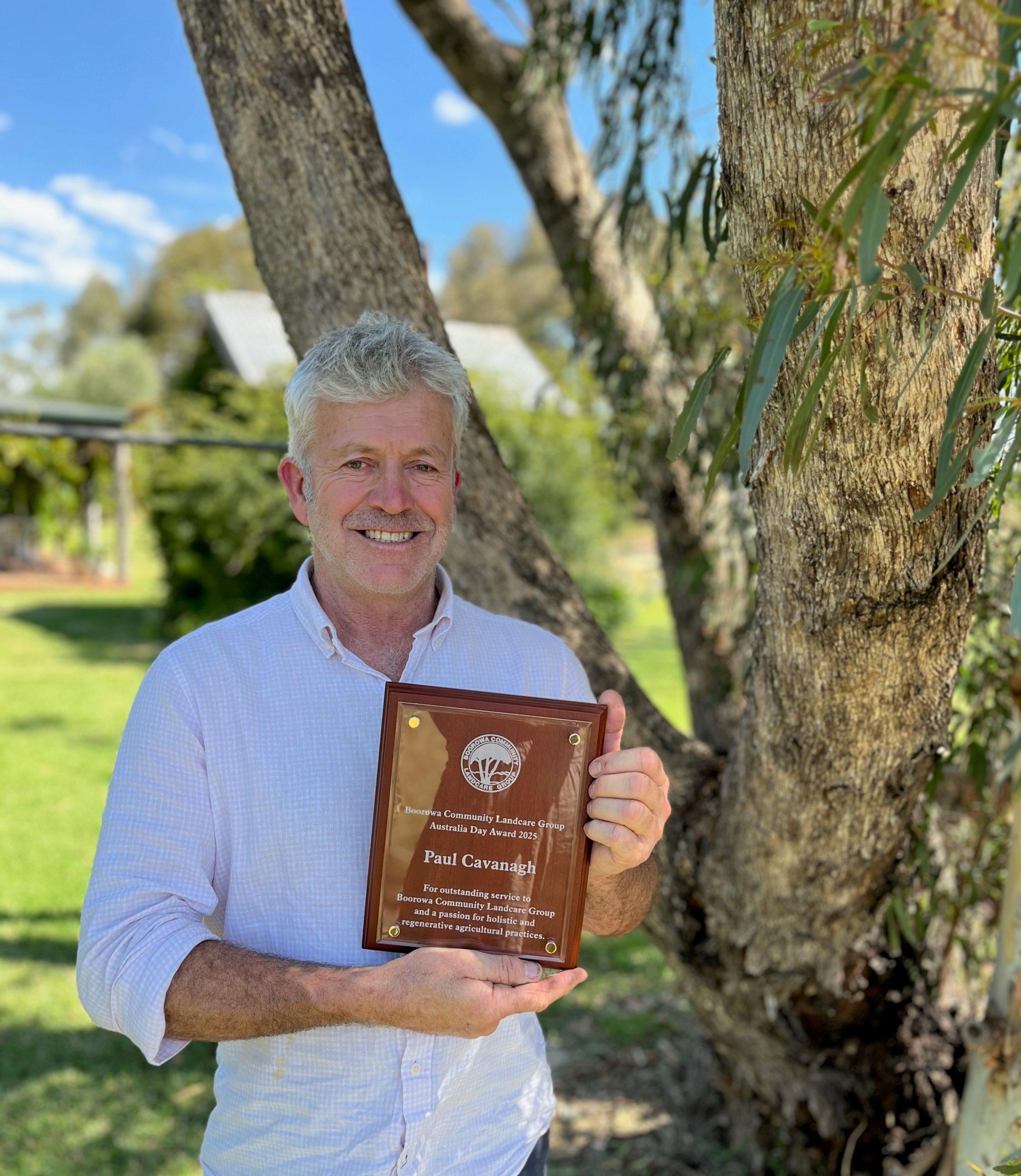 Paul Cavanagh Honoured with Boorowa Community Landcare Australia Day ...